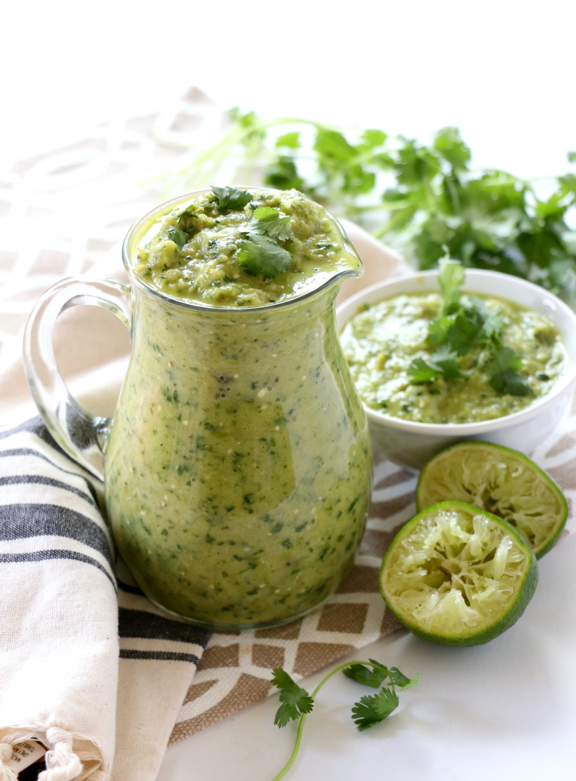 Spicy Tomatillo Salsa | Dash of Savory | Cook with Passion